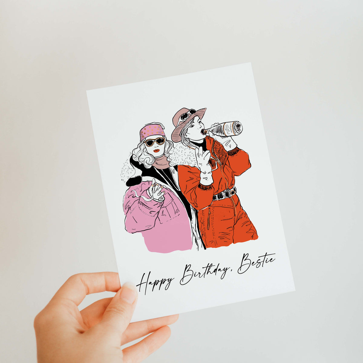 Antiquaria | Besties Birthday Greeting Card – DK Originals Jewelry